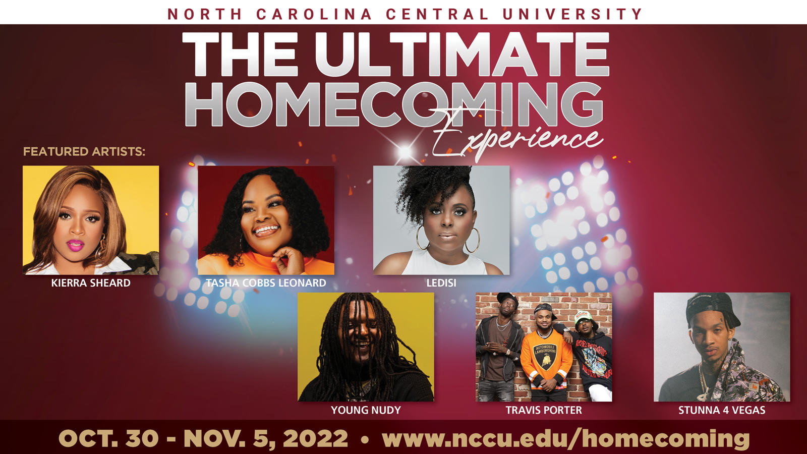 Grammy-Award Winning Artists Ledisi, Tasha Cobbs Leonard, Kierra Sheard & Young Nudy To Headline ...